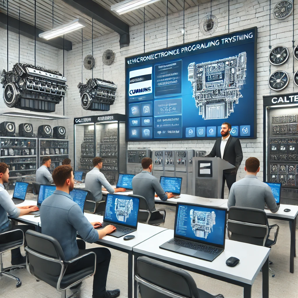 Treinamento de Programação de ECU - CUMMINS CALTERM - SafetyDiag